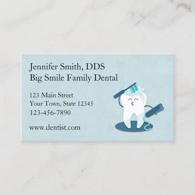 Dentist Business Card | Zazzle