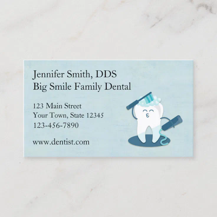 Dentist Business Card | Zazzle
