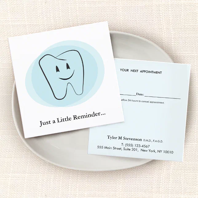 Dentist Dental Appointment Reminder | Zazzle