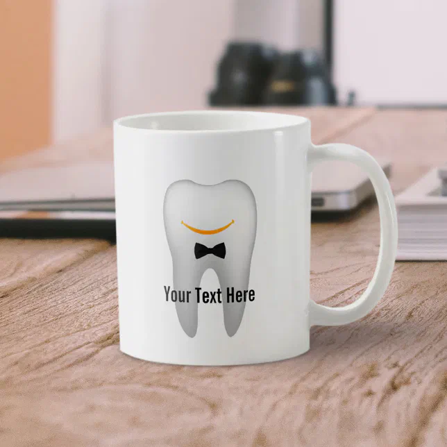 Dentist Hygienist Dental Assistant Smiling Tooth Coffee Mug | Zazzle
