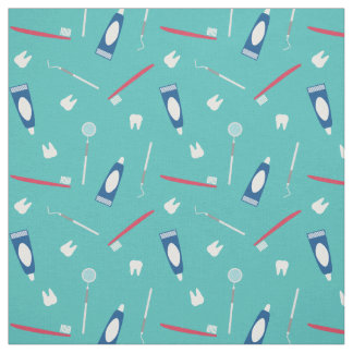 Teeth Fabric | Zazzle