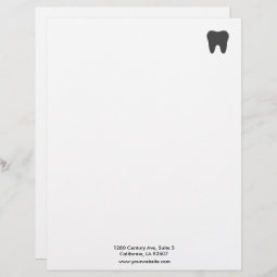 Dentist Letterhead | Zazzle