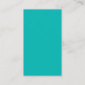 Dentist or dental clinic / assistant modern teal business card | Zazzle