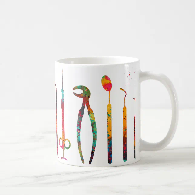 Dentist Tools Coffee Mug | Zazzle