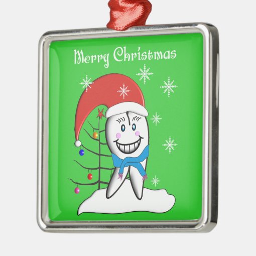 Dentist Tooth Christmas Ornament | Zazzle