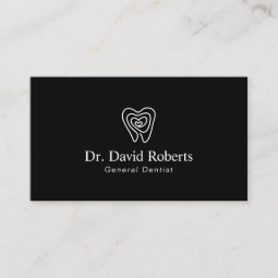 Dentist Tooth Fingerprint Logo Dental Appointment | Zazzle