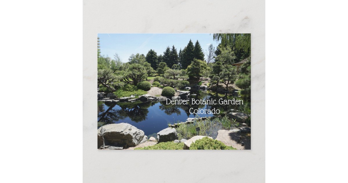 Denver Botanic Garden Postcard | Zazzle