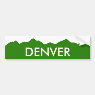 Denver Bumper Stickers - Car Stickers | Zazzle