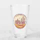 Denver Colorado City Skyline Emblem Glass | Zazzle