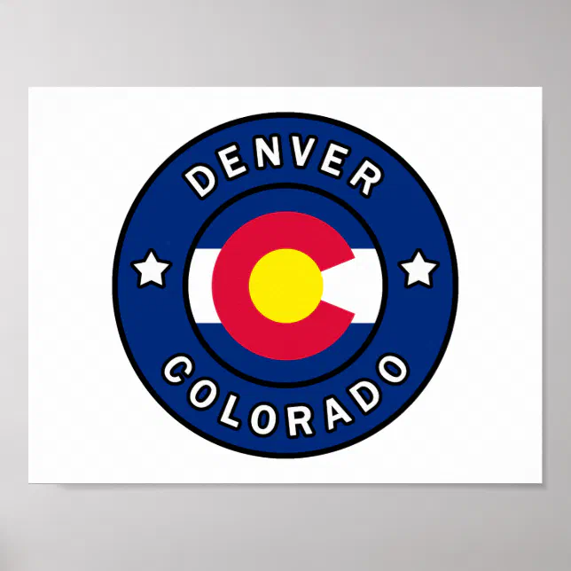 Denver Colorado Poster | Zazzle