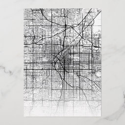 Denver Love Locator | City Themed Wedding Foil Invitation | Zazzle