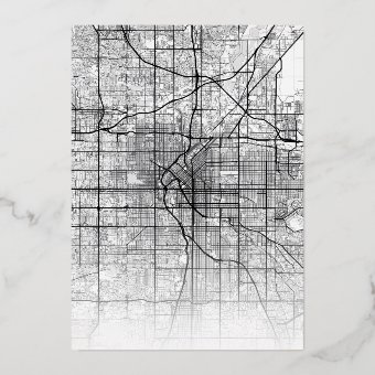 Denver Love Locator | City Themed Wedding Foil Invitation | Zazzle
