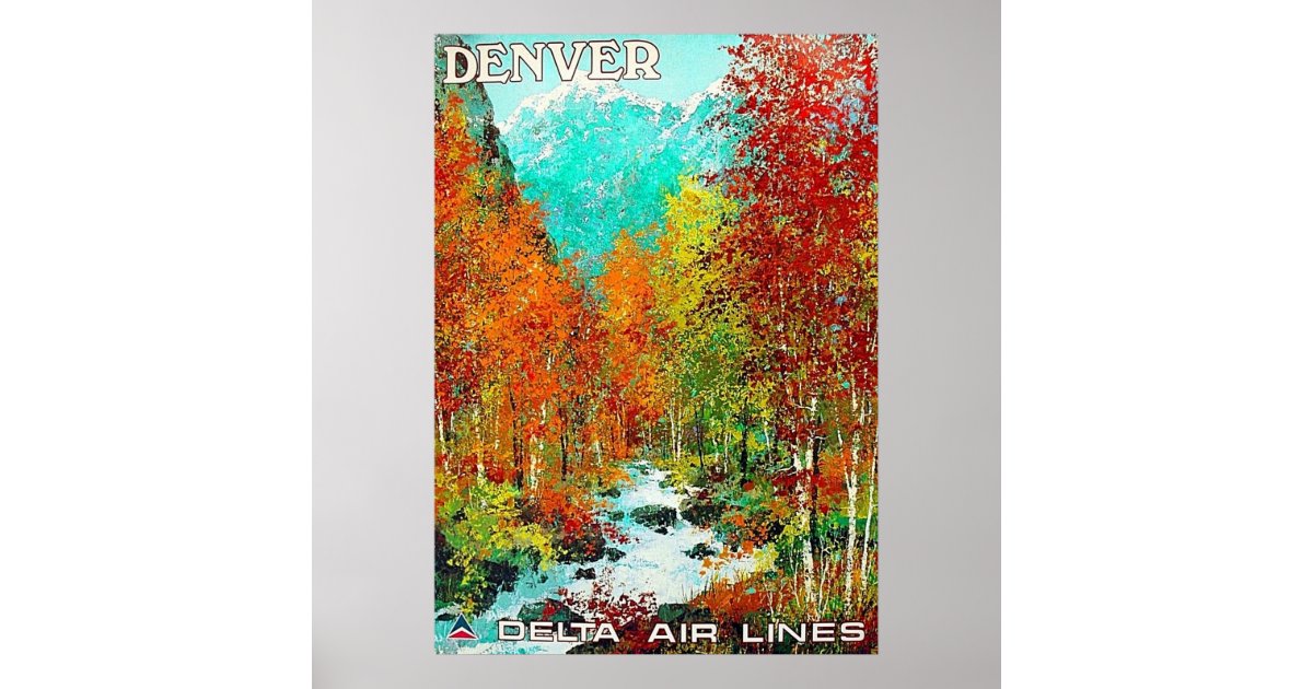 DENVER POSTER | Zazzle