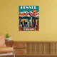 Denver Skyline Colorado Travel Wall Poster | Zazzle