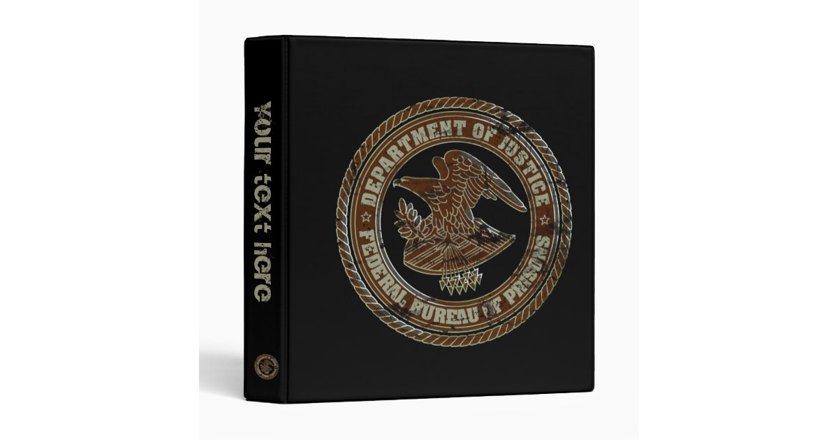 Department of Justice | Eagle Binder | Zazzle