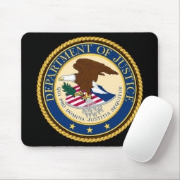 Department of Justice Mouse Pad | Zazzle