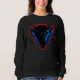 DePaul University Blue Demon Mascot Logo Sweatshirt | Zazzle