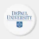 DePaul University Official Logo Stacked Emblem Magnet | Zazzle