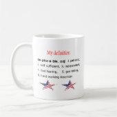 Deplorable, my definition coffee mug | Zazzle