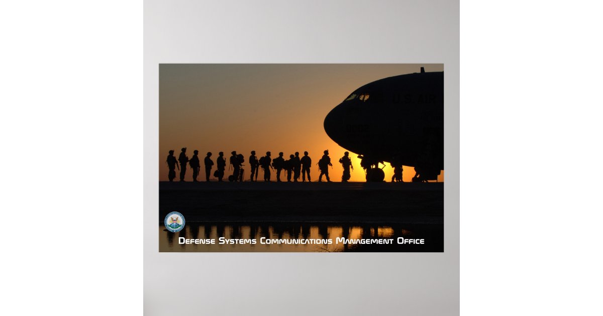Deployment Poster | Zazzle