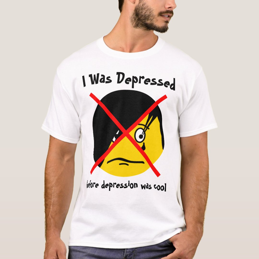 Depression Anti-Emo Shirt | Zazzle