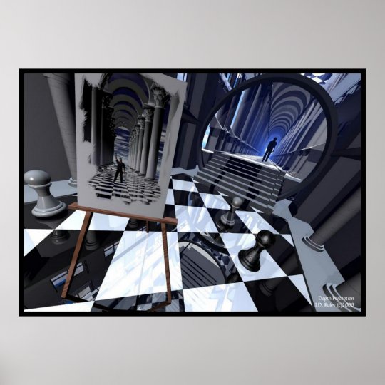 Depth Perception Poster | Zazzle.com