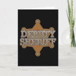 Vintage Deputy Sheriff Fabric | Zazzle.com