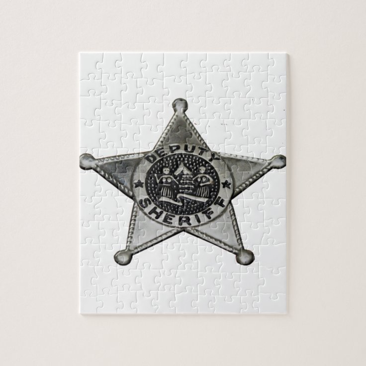 Deputy Sheriff Jigsaw Puzzle | Zazzle