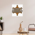 Deputy Sheriff Poster | Zazzle
