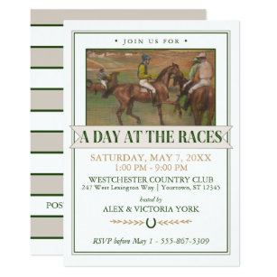 Horse Racing Invitations | Zazzle