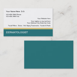 Dermatologist Business Cards | Zazzle