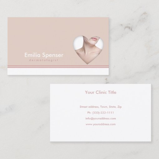 Dermatologist - Skin Doctor Simple Heart Card | Zazzle