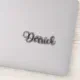 Derrick Name - Handwritten Calligraphy Sticker | Zazzle