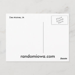 Des Moines Iowa Color Splash Postcard | Zazzle