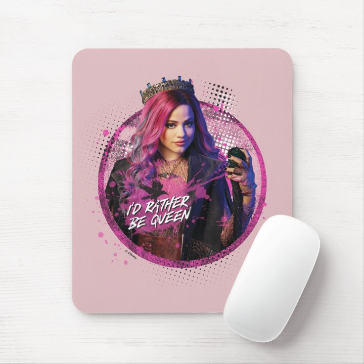 Descendants 3 | Audrey - I'd Rather Be Queen Mouse Pad | Zazzle