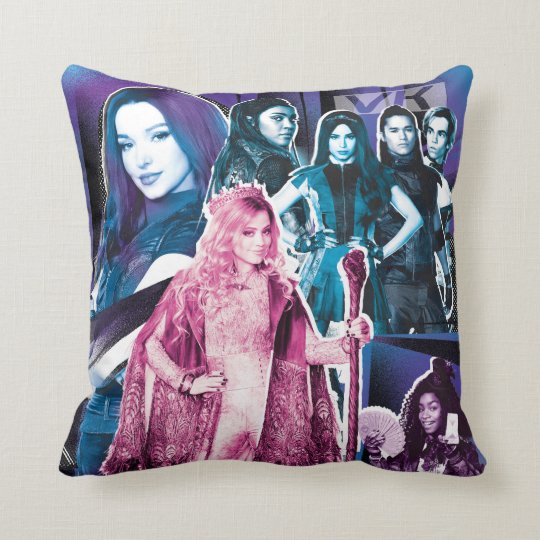 Descendants 3 | Can't Take the Isle Out of the VK Throw Pillow | Zazzle.com