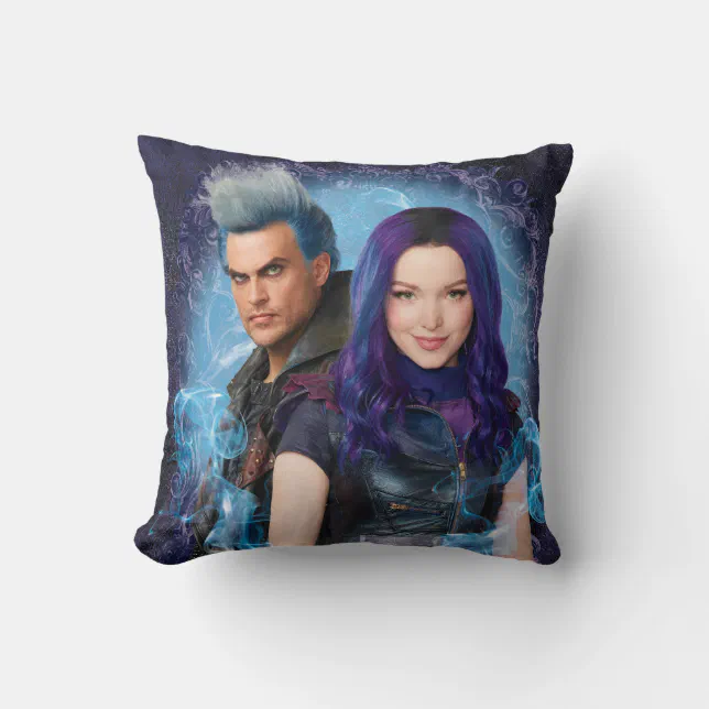 Descendants 3 | Mal & Hades Throw Pillow | Zazzle