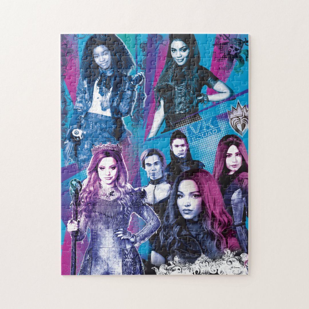 Descendants 3 | VK Squad - Kids Jigsaw Puzzle | Zazzle