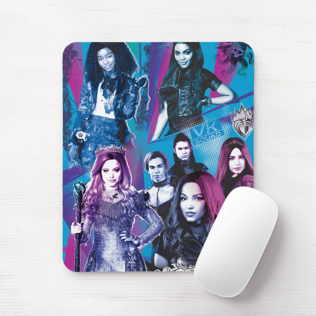 Descendants 3 | VK Squad Mouse Pad | Zazzle