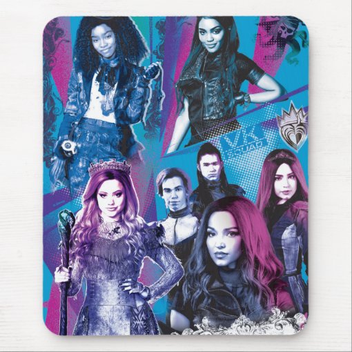 Descendants 3 | VK Squad Mouse Pad | Zazzle