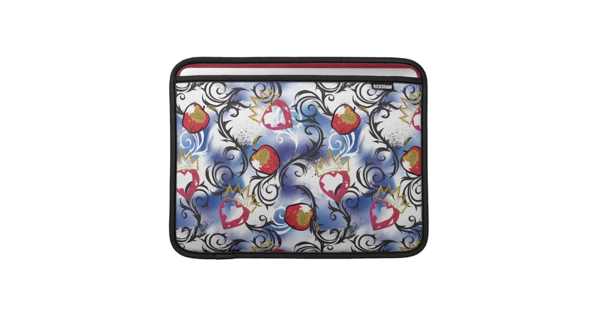 Descendants | Evie | Apple Pattern MacBook Sleeve | Zazzle