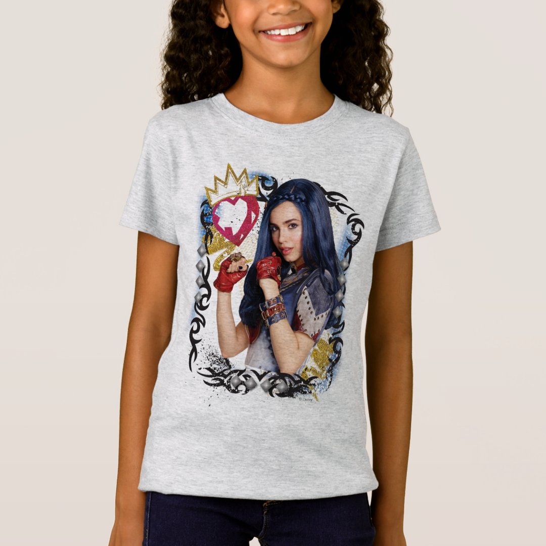 Descendants | Evie | Attitude is Everything T-Shirt | Zazzle