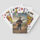 Desert Blues: A Meerkat’s Denim Guitar Jam, Poker Cards | Zazzle