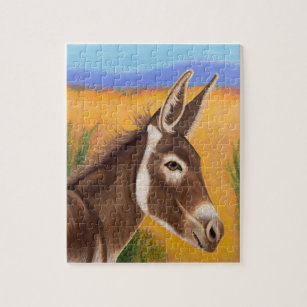 Donkey Jigsaw Puzzles | Zazzle