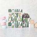 Desert Cacti | Desert Theme Wrapping Paper | Zazzle