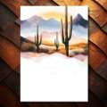 Desert Cactus Wedding QR Code Details RSVP Card | Zazzle