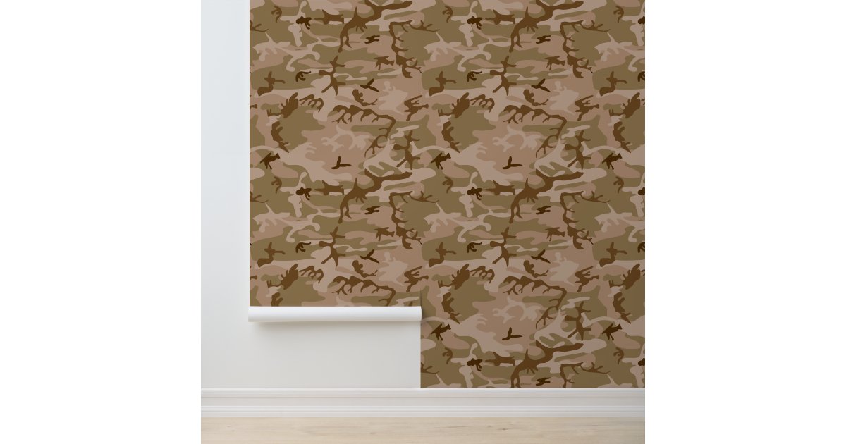 Desert Camouflage Pattern, Military Pattern, Army Wallpaper | Zazzle