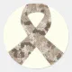 Desert Camouflage Ribbon Sticker | Zazzle
