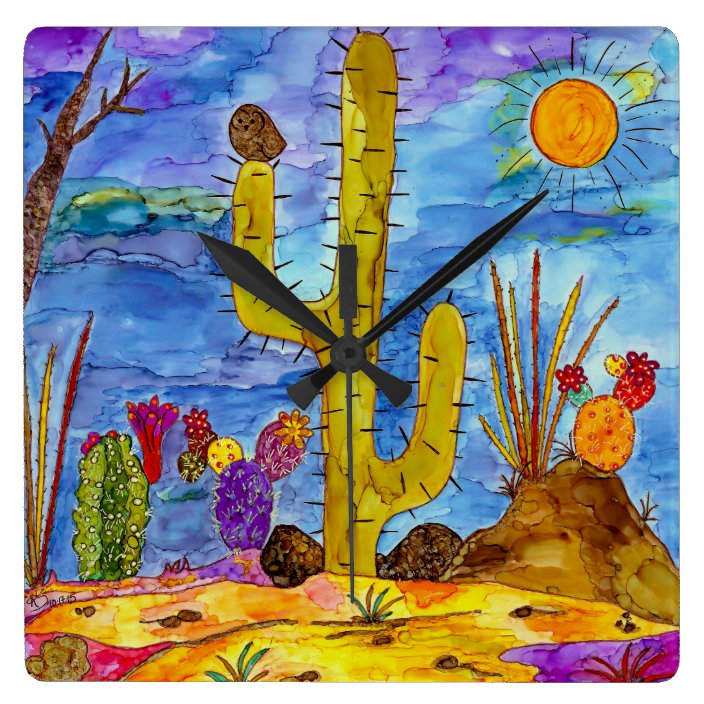 Desert Clock | Zazzle.com
