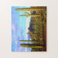 Desert in springtime jigsaw puzzle | Zazzle